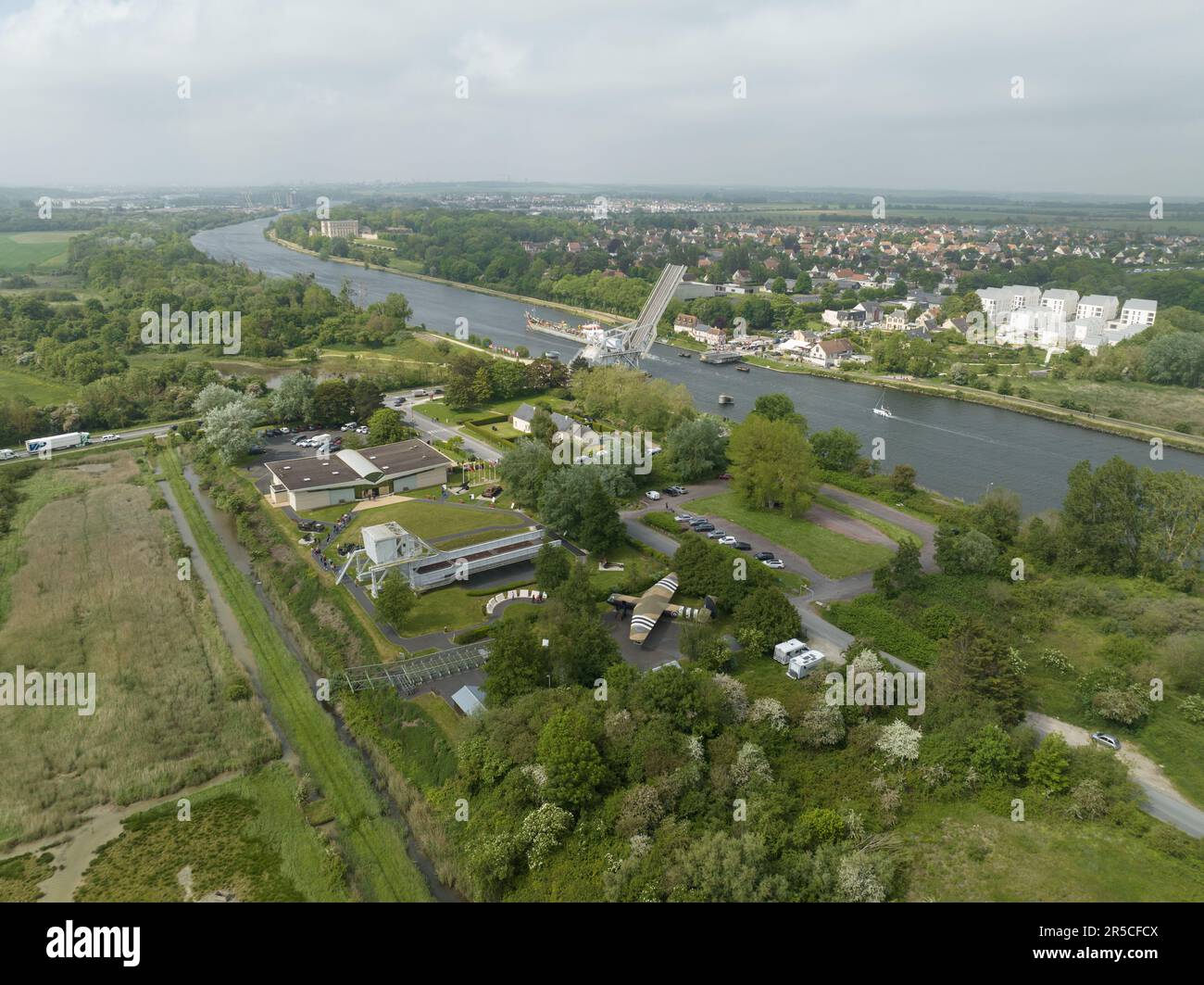 Ponte Pegasus e museo, monumento storico della guerra mondiale del 2 e ...