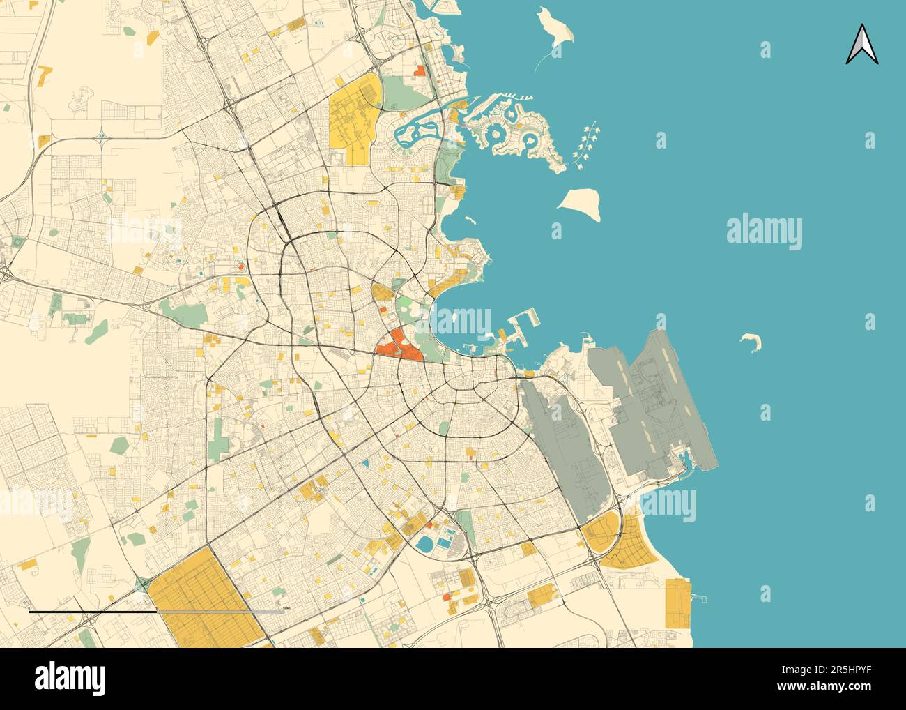 Mappa medio oriente colorata immagini e fotografie stock ad alta risoluzione - Alamy