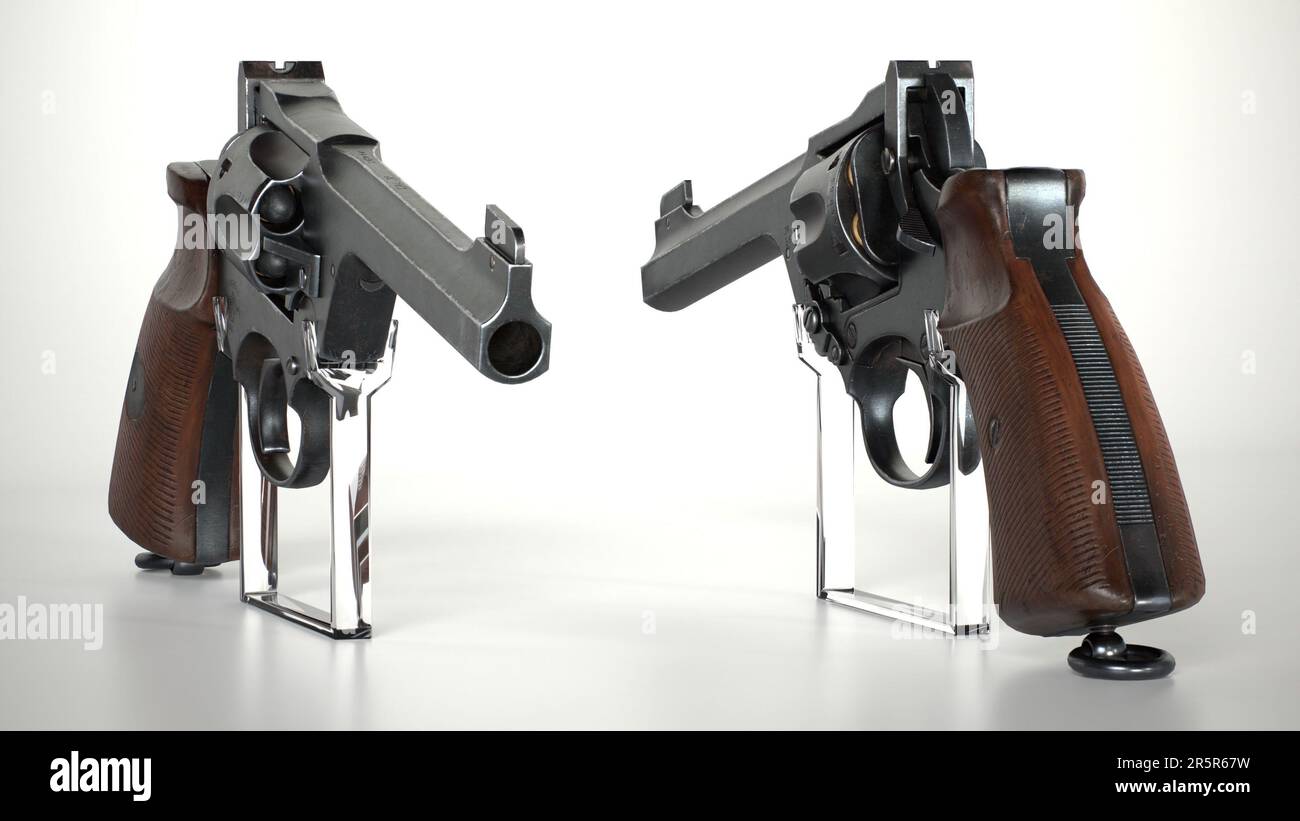 Vintage revolver immagini e fotografie stock ad alta risoluzione - Alamy