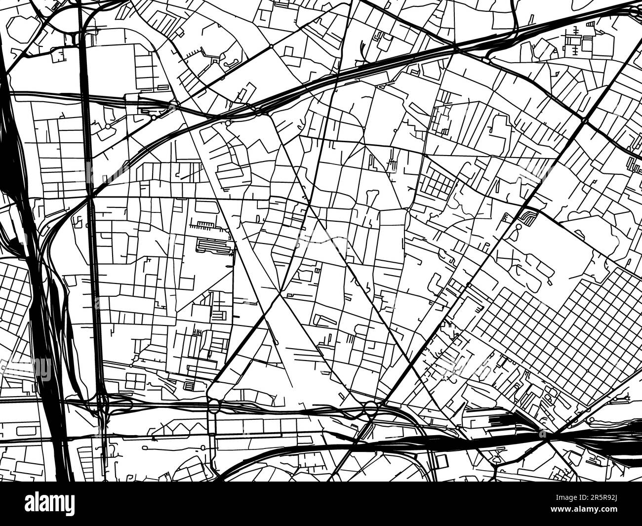 Mappa di aubervilliers immagini e fotografie stock ad alta risoluzione ...