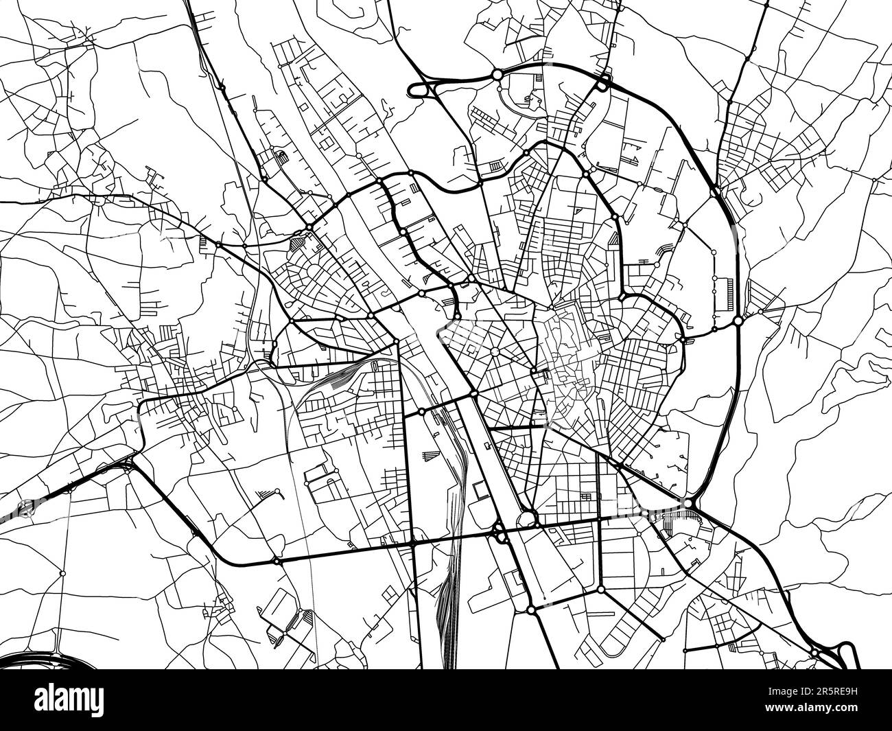Mappa di leon Foto e Immagini Stock in Bianco e Nero - Alamy