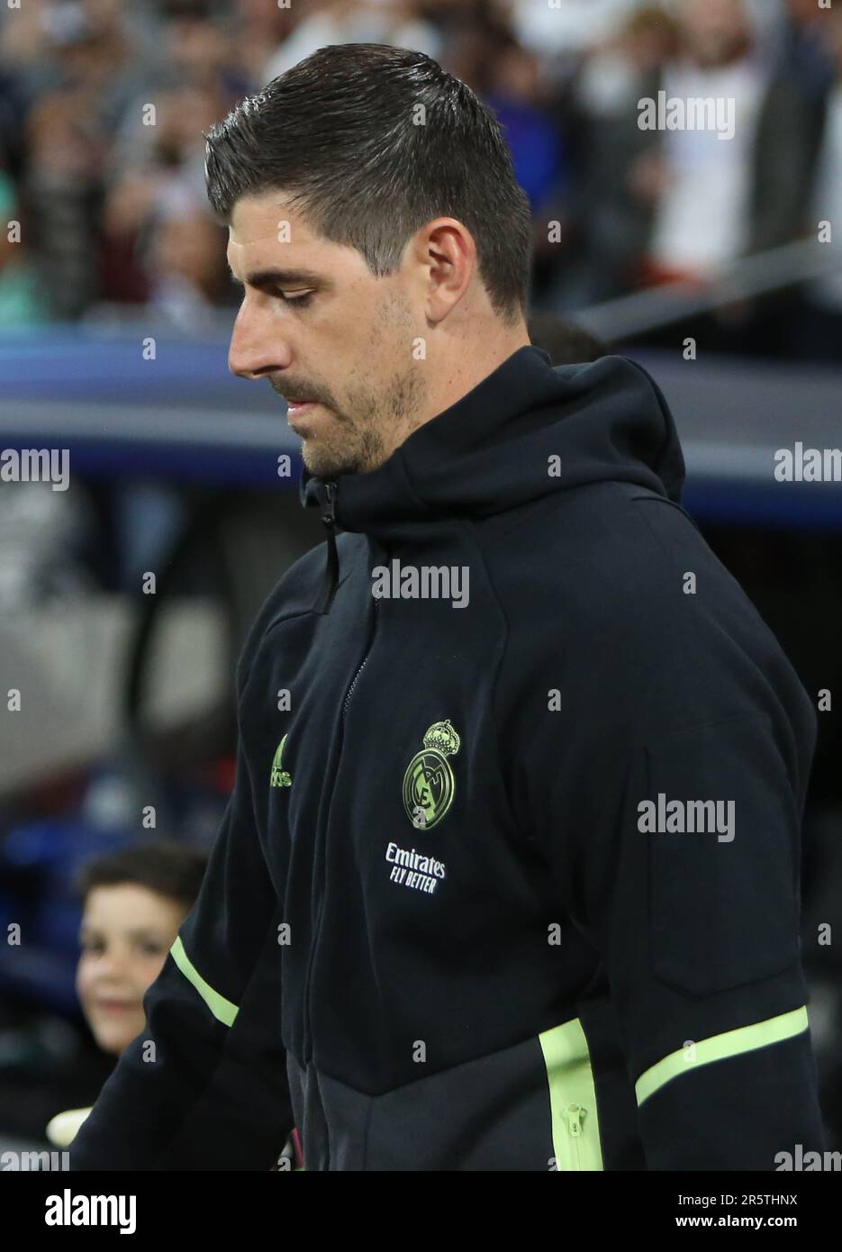 Thibaut Courtois del Real Madrid durante la UEFA Champions League ...