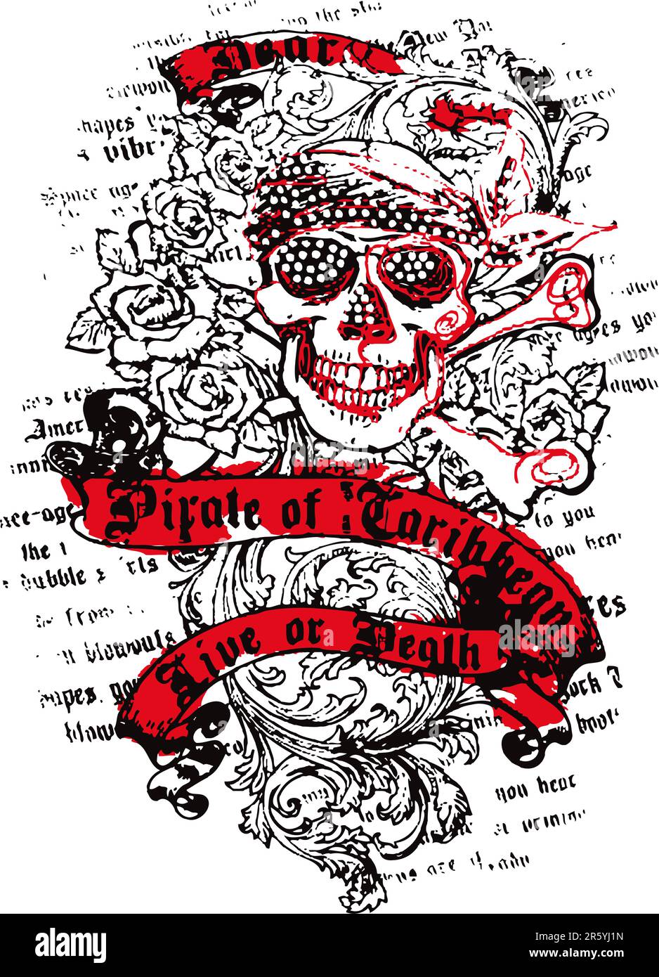 Teschio adulto Immagini Vettoriali Stock - Alamy