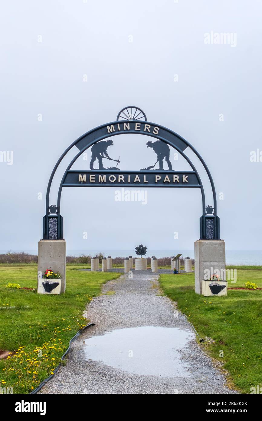 Monumento commemorativo della miniera di carbone della miniera di ...