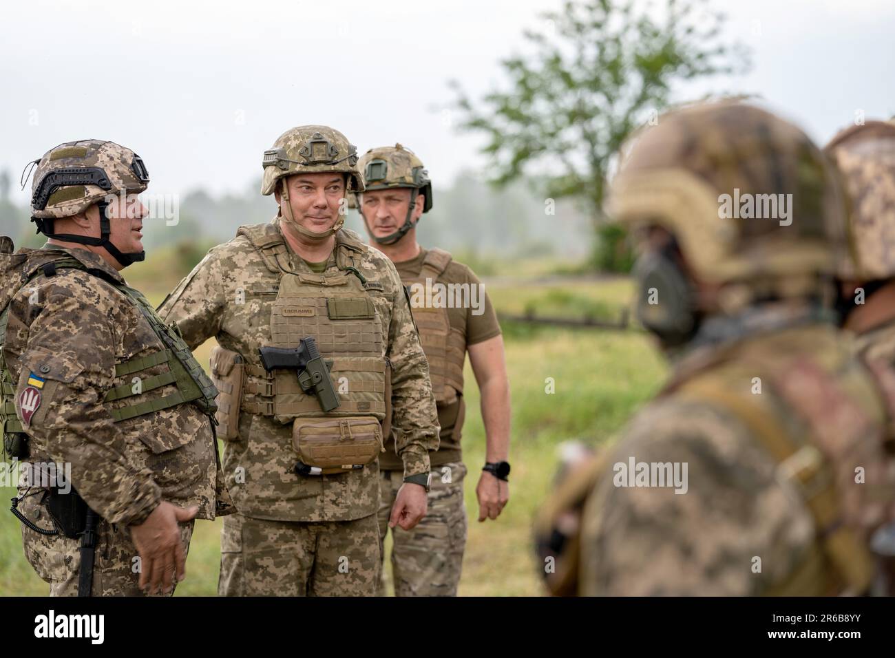 KIEV, UCRAINA - 7 GIUGNO 2023 - Comandante delle forze armate ucraine ...