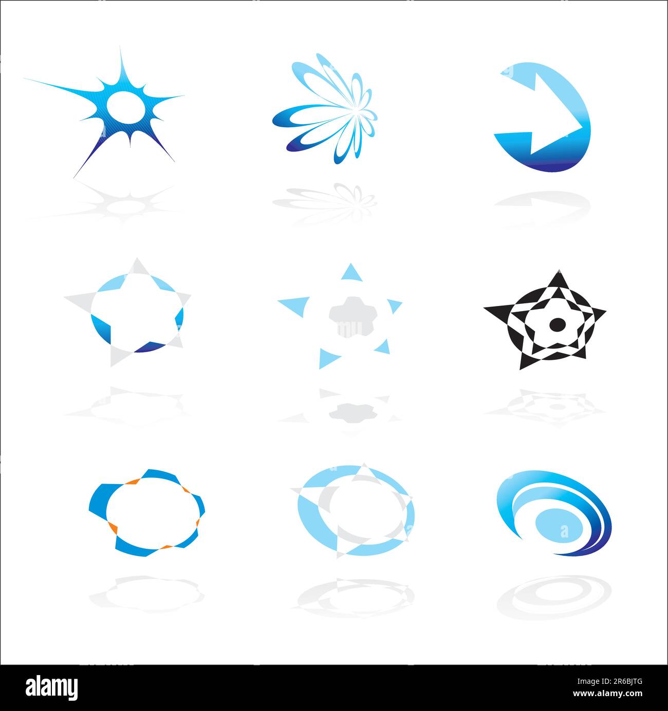 Corporate logos Immagini Vettoriali Stock - Alamy