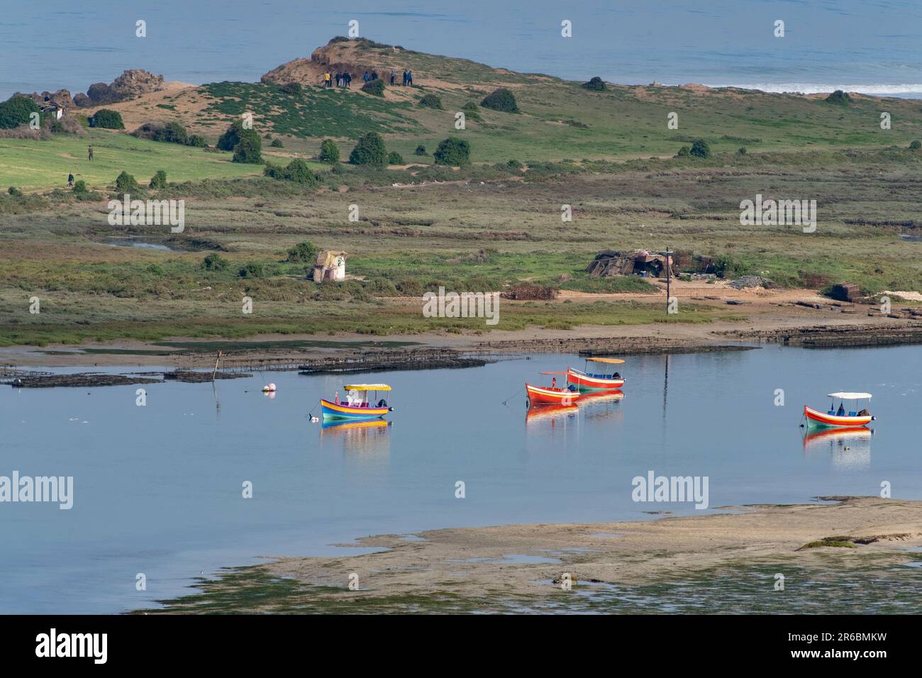 Laguna protetta di sidi moussa oualidia ramsar immagini e fotografie ...
