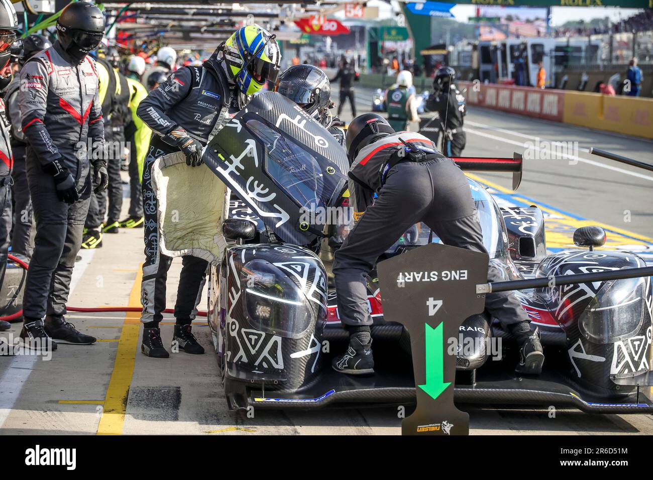 Le Mans, Francia. 08th giugno, 2023. 04 MELSOM John (usa), BELL Matthew ...