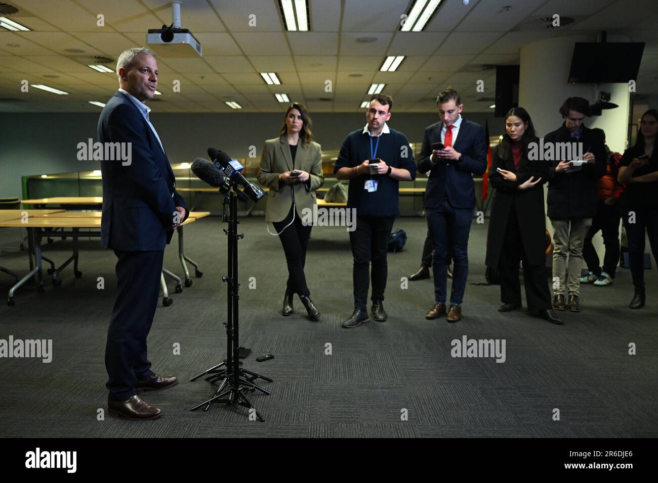 Melbourne, Australia. 09th giugno, 2023. Il Professor Brett Sutton ...