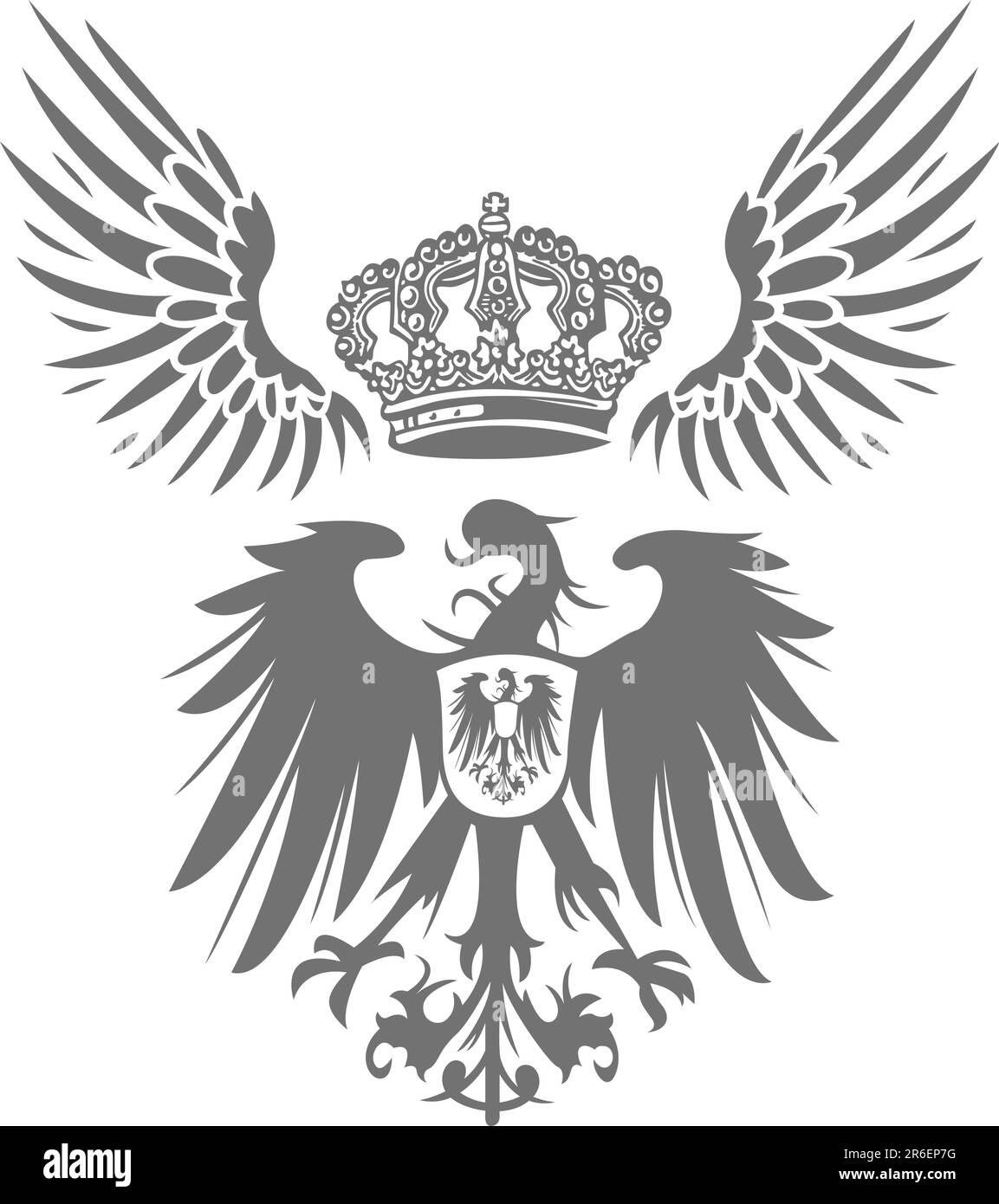 Leggenda dell'aquila Immagini Vettoriali Stock - Alamy