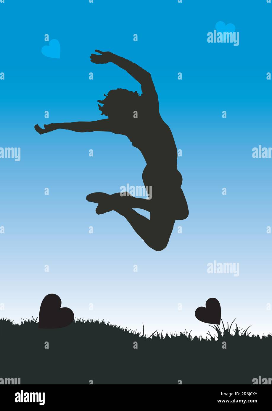 Gente alta Immagini Vettoriali Stock - Alamy