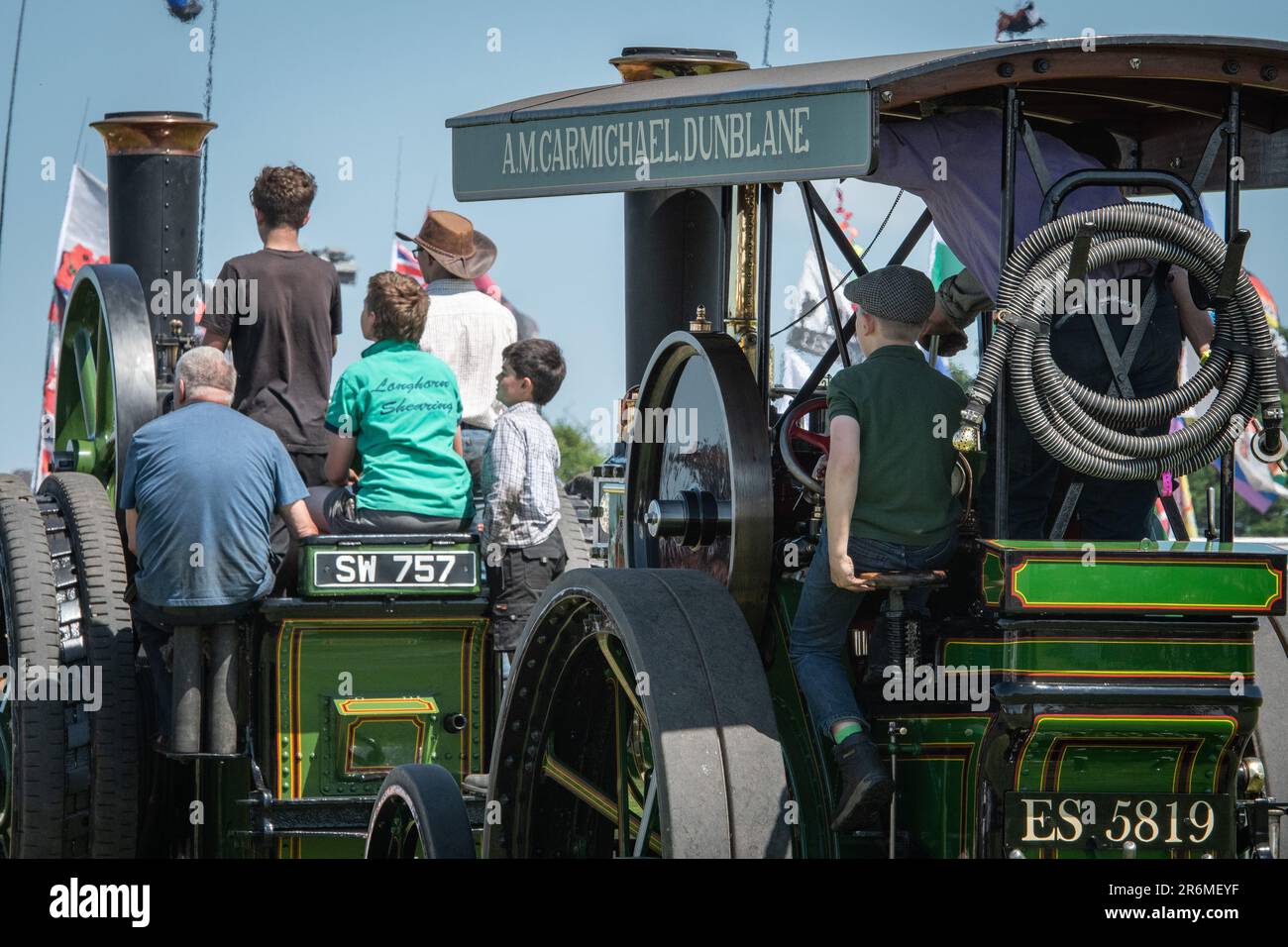Smallwood vintage steam rally immagini e fotografie stock ad alta ...