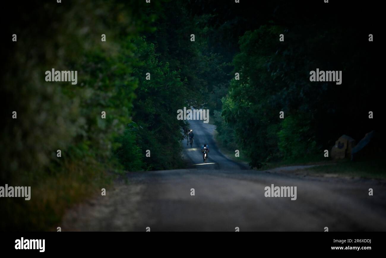 STATI UNITI - 11 giugno 2023: Il 5th Loudoun 1725 Grinder ghiaia ...