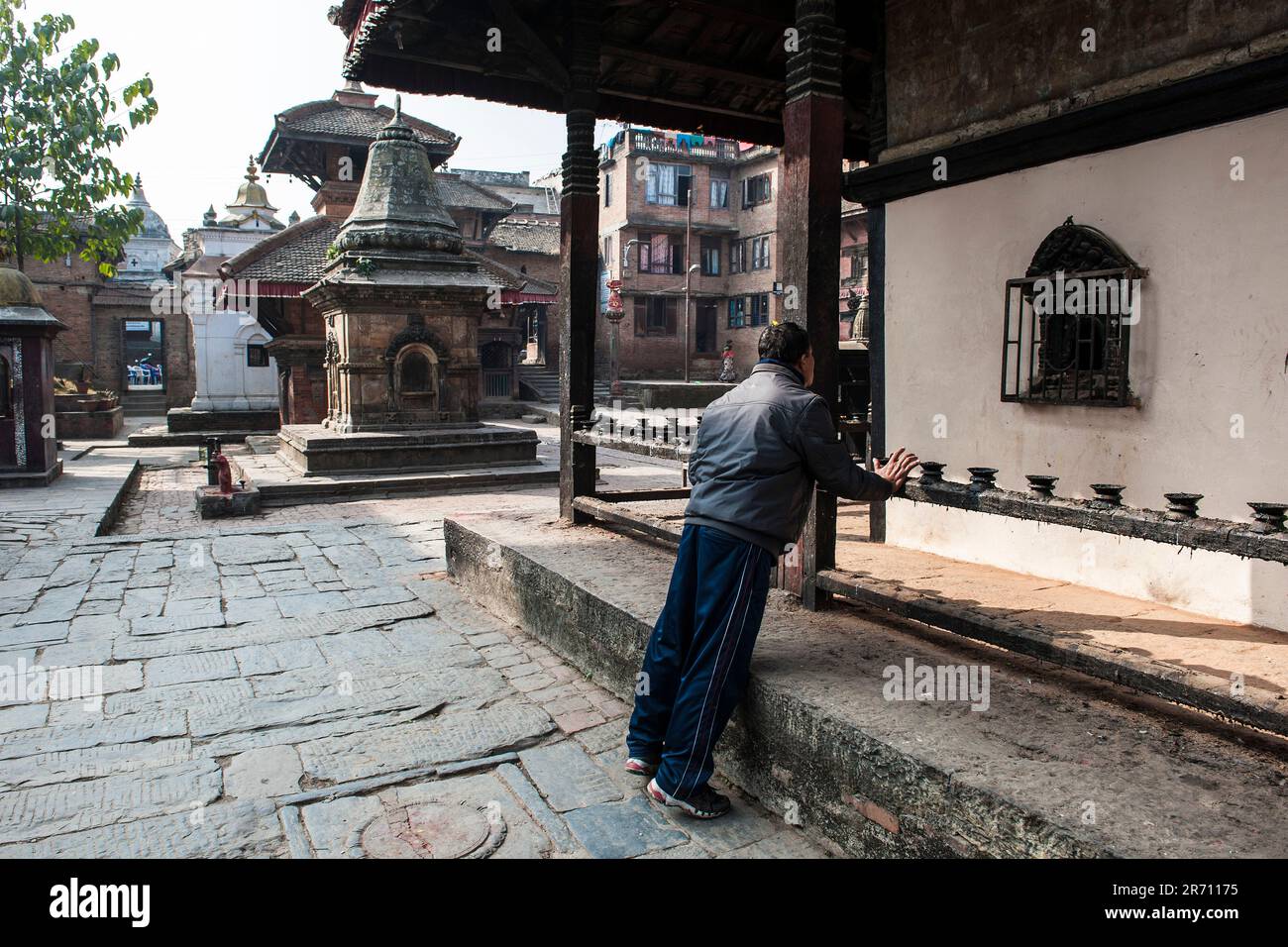 Bhairab temple immagini e fotografie stock ad alta risoluzione - Alamy
