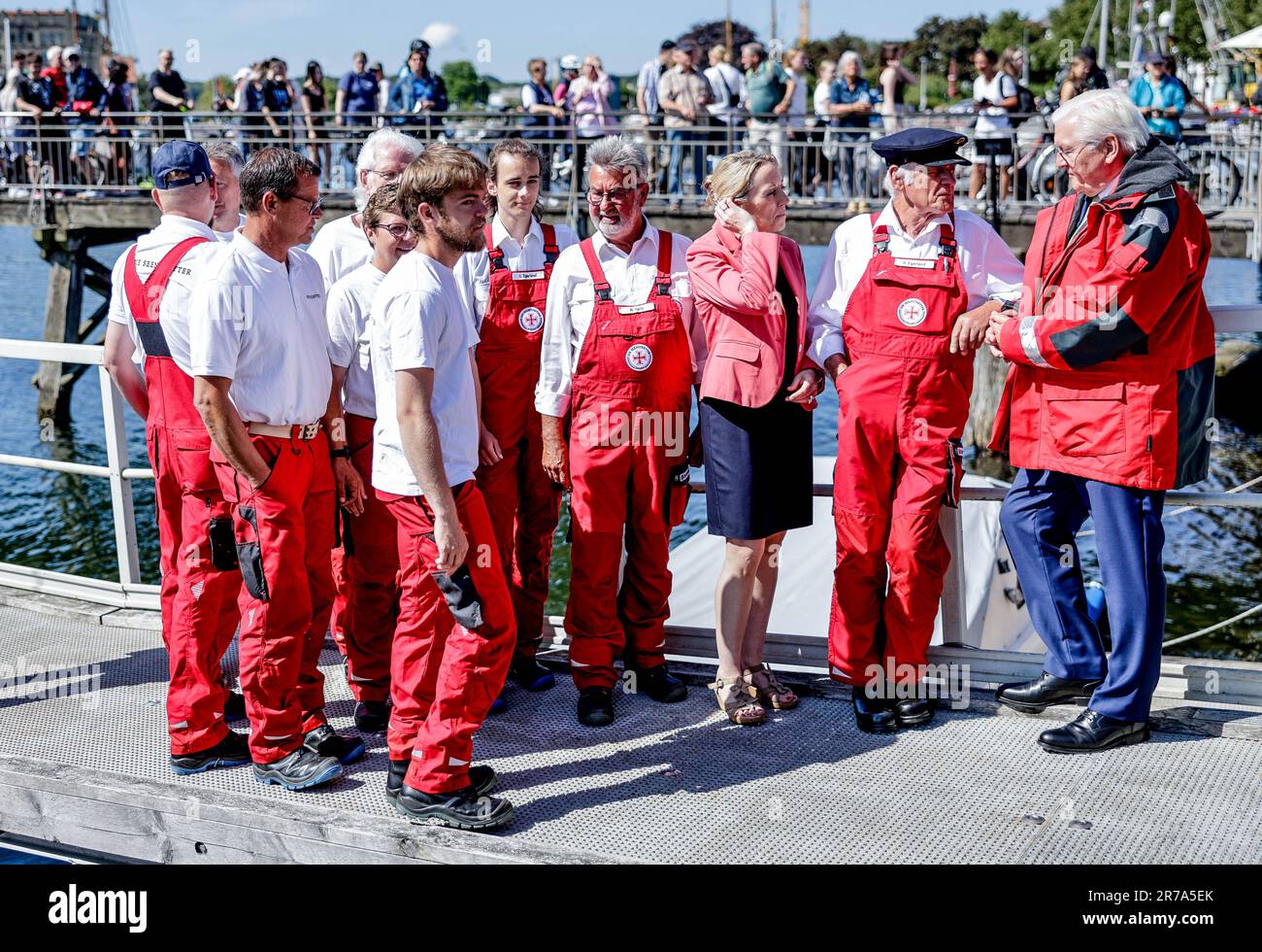 14 giugno 2023, Schleswig-Holstein, Eckernförde: Frank-Walter ...