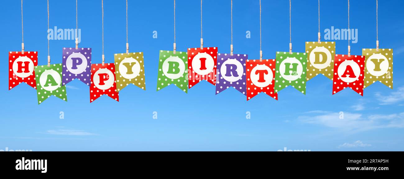 Sfondi banner compleanno immagini e fotografie stock ad alta ...