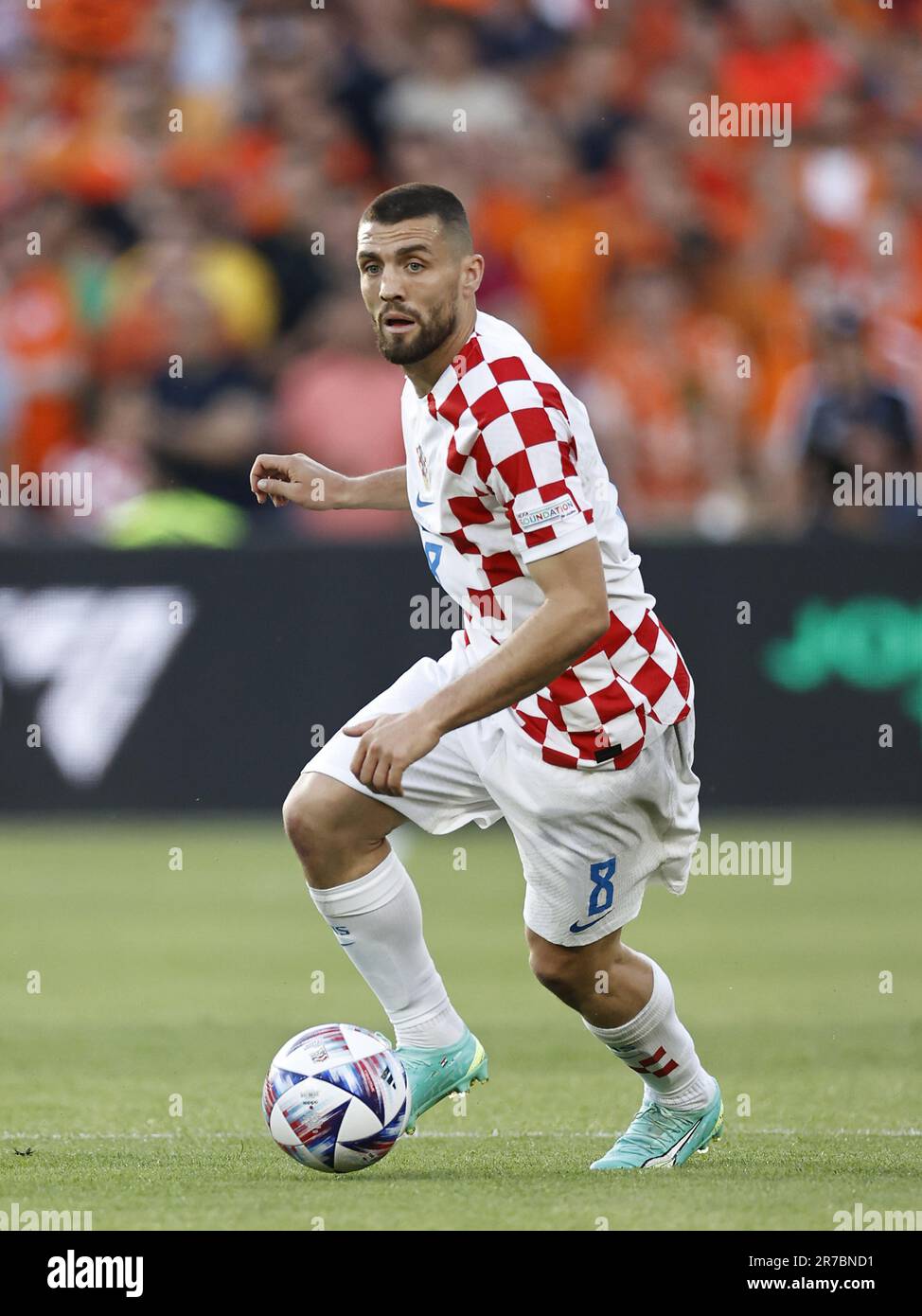 ROTTERDAM - 14/06/2023, ROTTERDAM - Mateo Kovacic di Croazia durante la ...