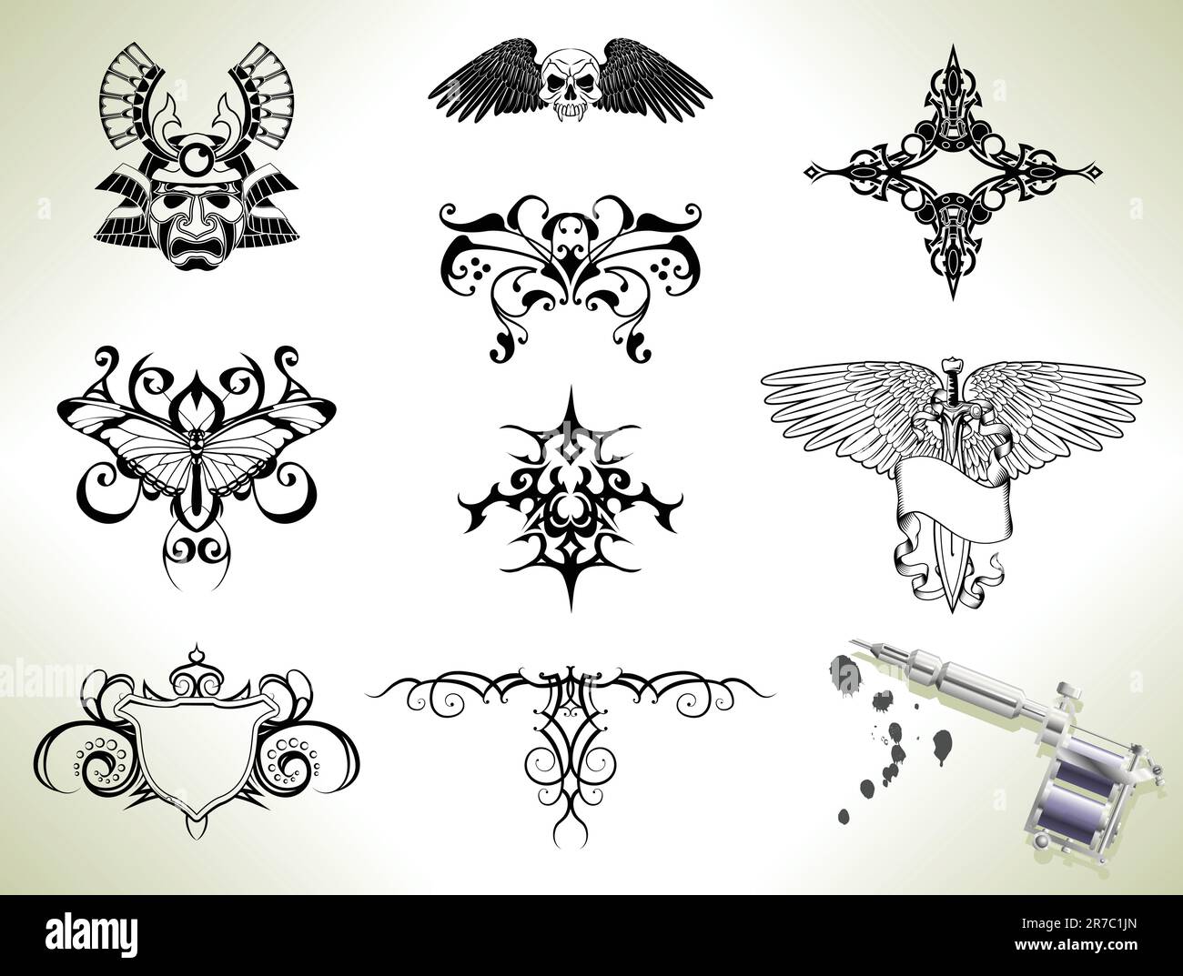 Tatuaggi Flash In Stile Tradizionale Americano Corso Di Tattoo Della