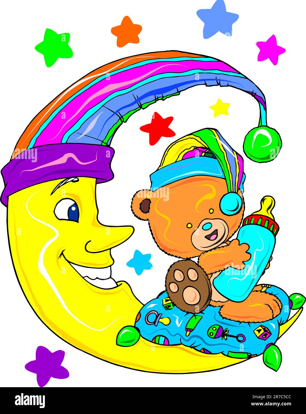 Disegno di un orso colorato immagini e fotografie stock ad alta ...