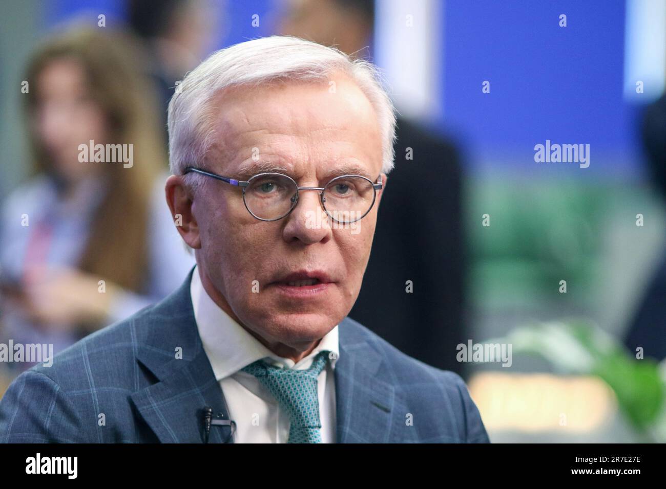 San Pietroburgo, Russia. 14th giugno, 2023. Vyacheslav Fetisov ...