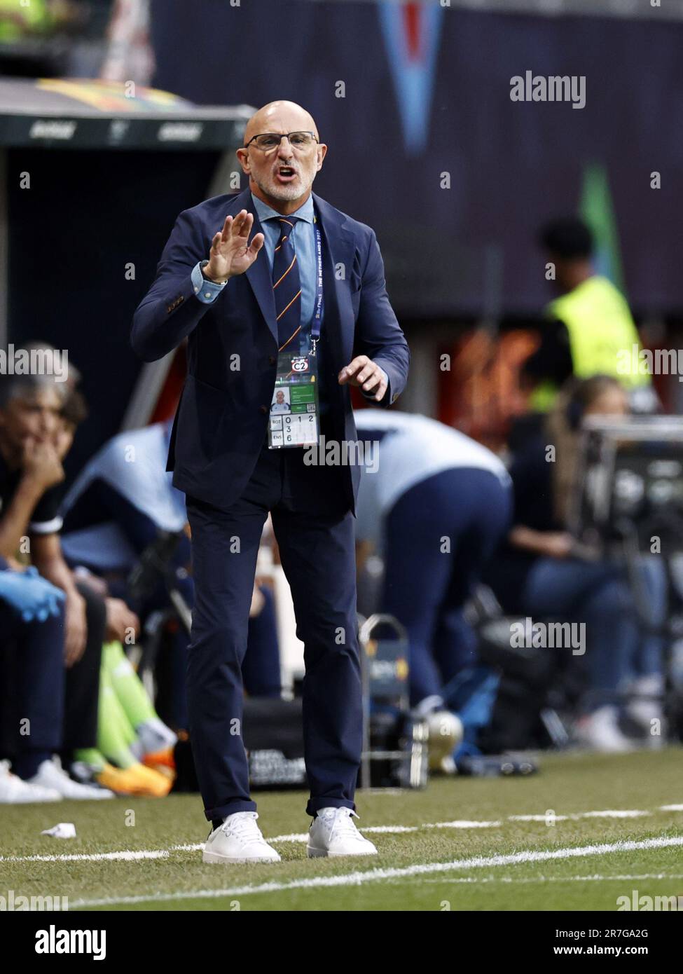 Allenatore della spagna luis de la fuente immagini e fotografie stock ...