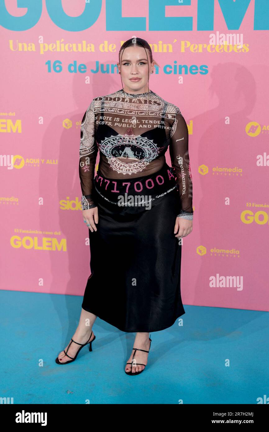 Actress Clara Sans poses during the premiere of 'El Fantástico Caso del ...