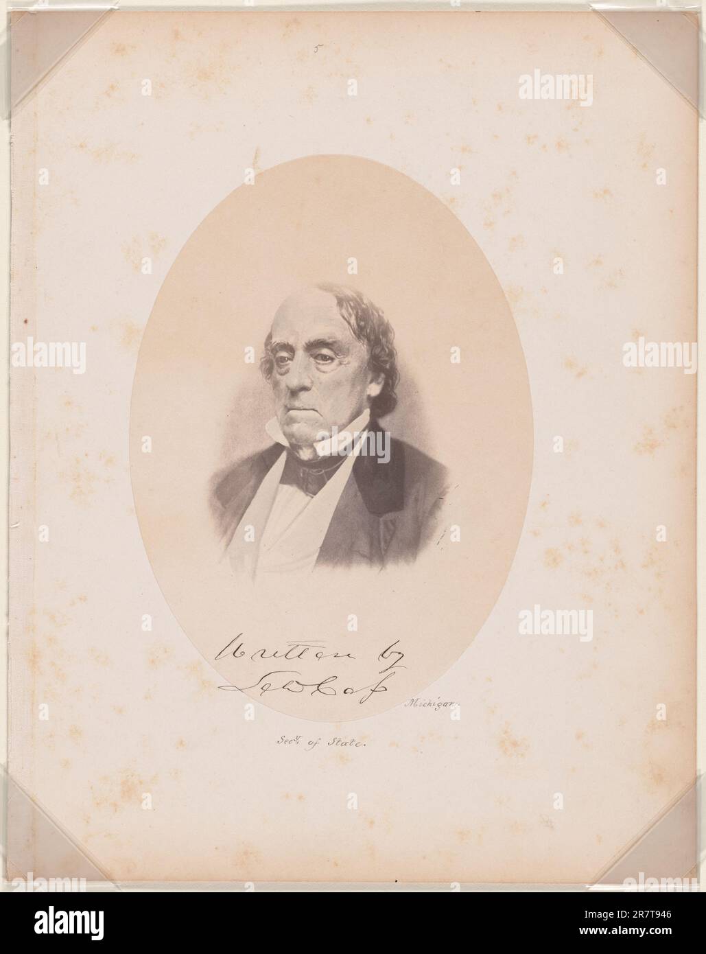 Segretario di guerra, lewis cass immagini e fotografie stock ad alta ...