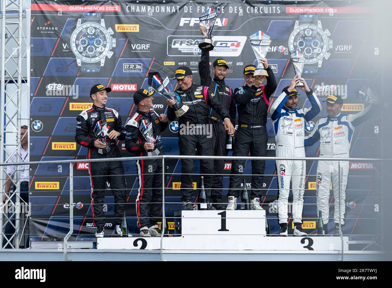 Podio 1:55, 1:00 HURGON Laurent fra, FERTÉ Alain fra, Autosport GP LS ...