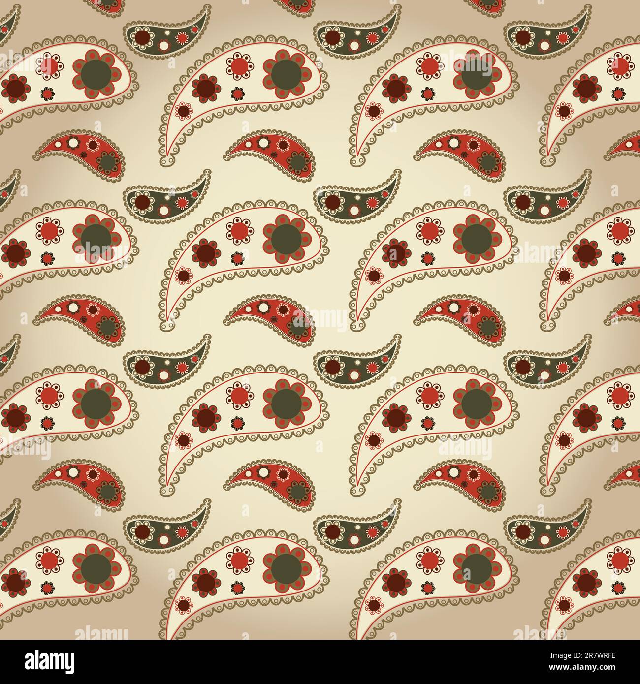 Paisley pattern Immagini Vettoriali Stock - Alamy
