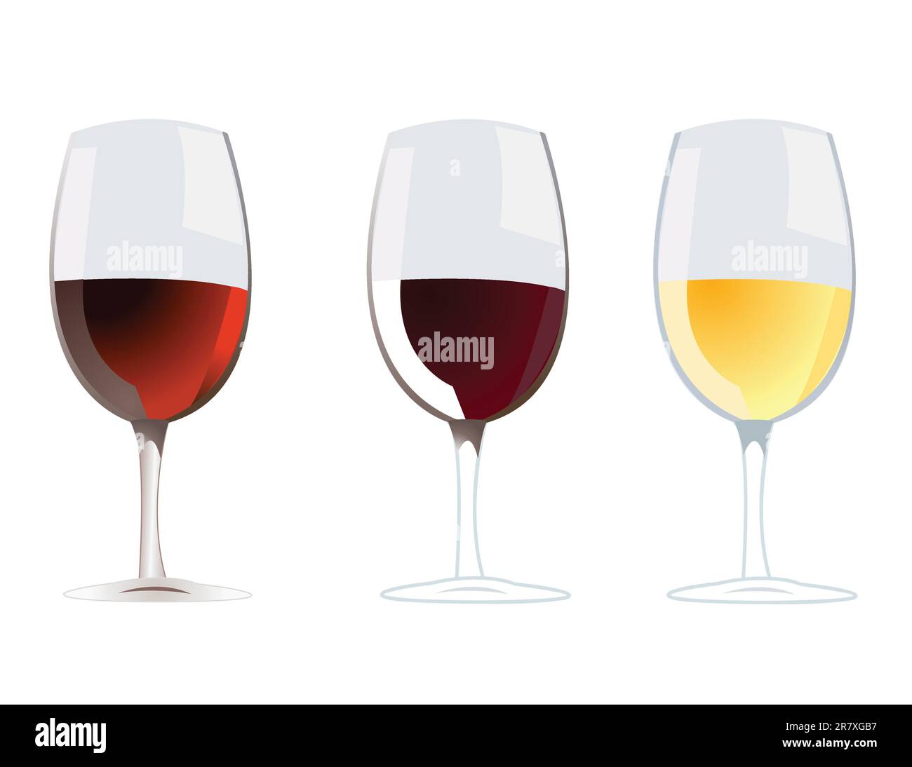 Vino colore Immagini Vettoriali Stock - Alamy