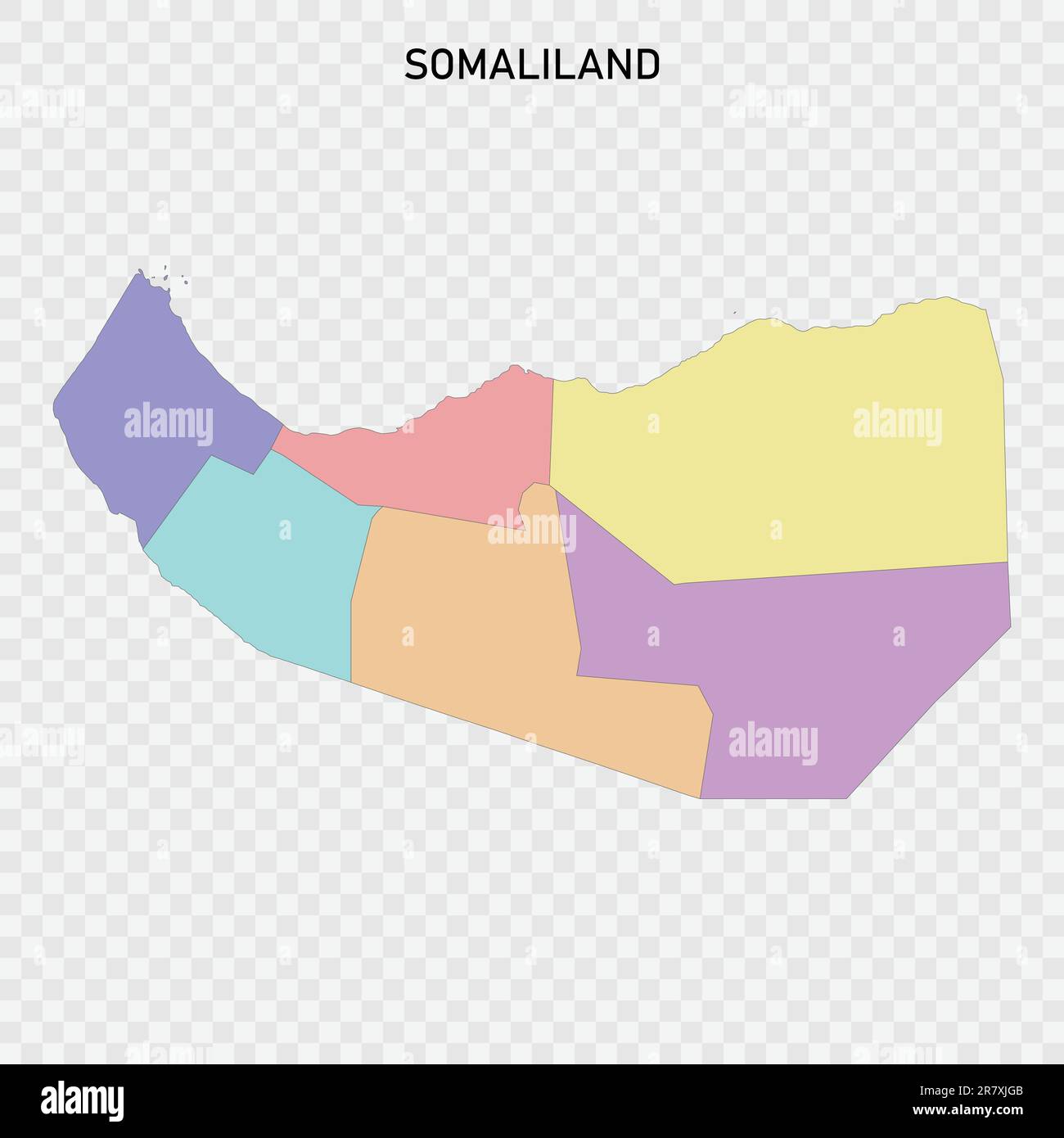 Mappa del somaliland immagini e fotografie stock ad alta risoluzione ...