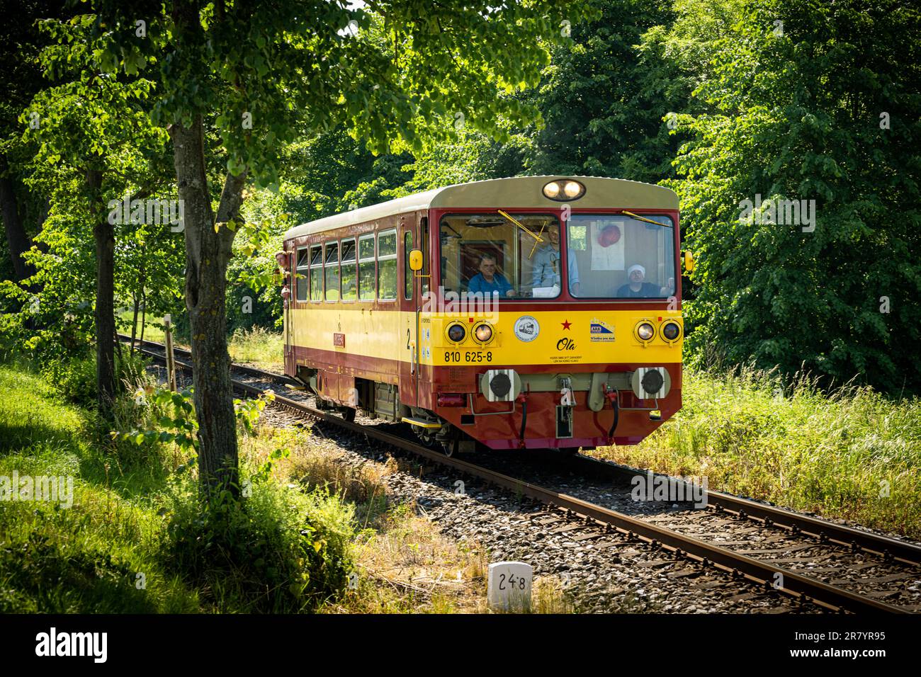 L'automobile più diffusa sulla ferrovia ceca M 152,0 festeggia 50 anni ...