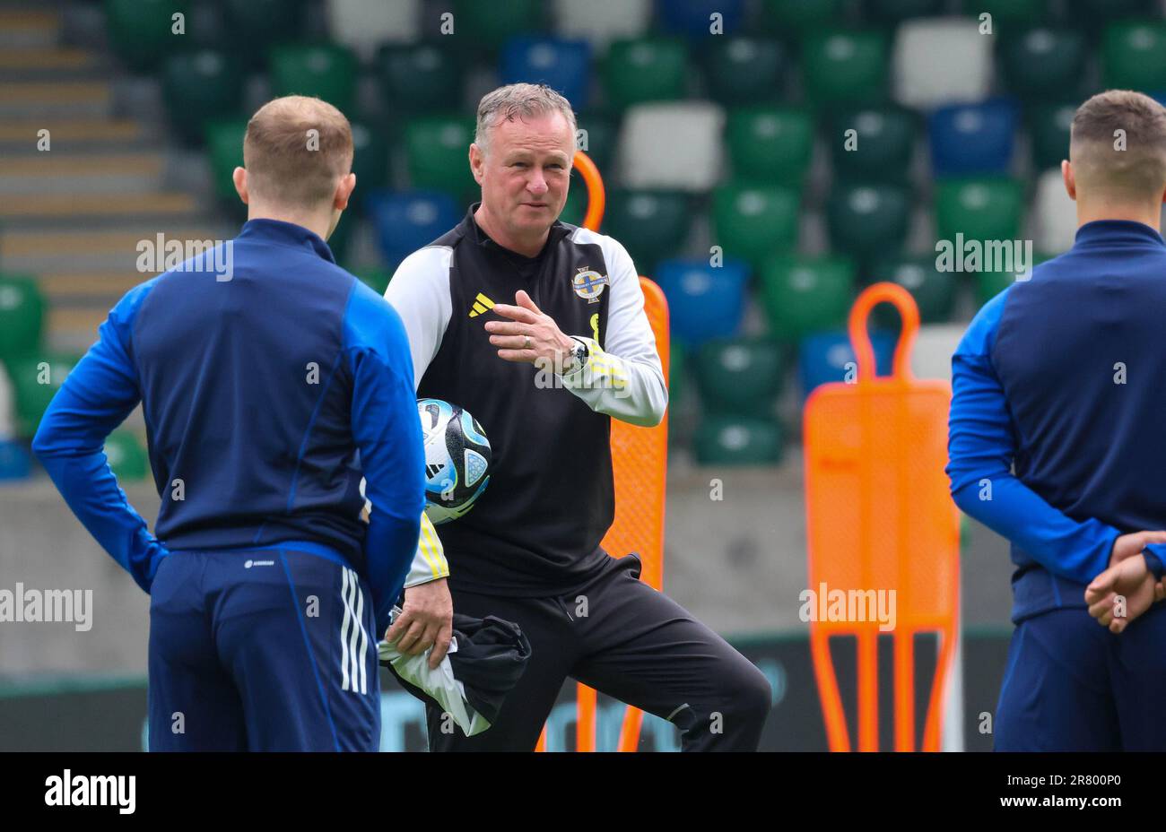 Allenamento euro 2024 belfast immagini e fotografie stock ad alta ...