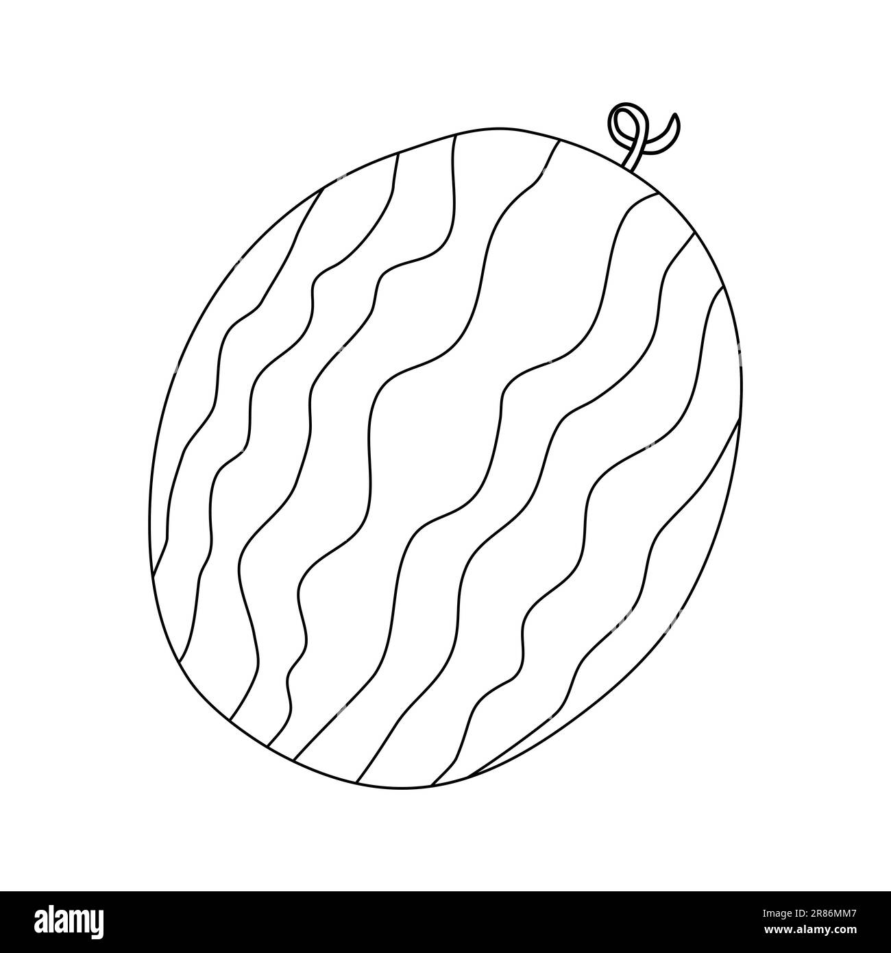 Anguria disegno da colorare Immagini senza sfondo e Foto Stock ...