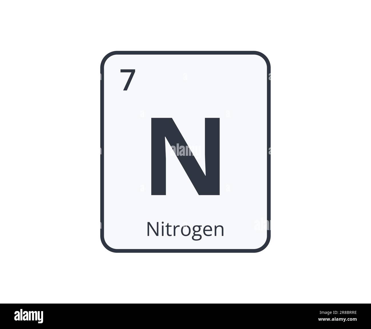 Numero atomico 7 Immagini Vettoriali Stock - Alamy