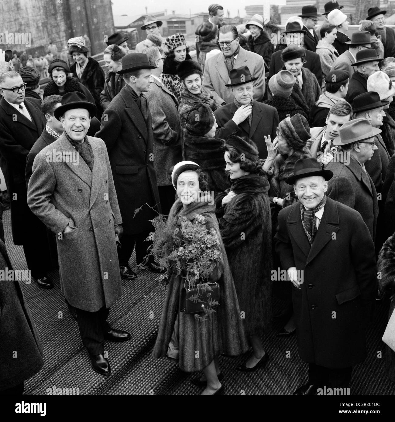 Attuale 56-10-1960: Navi per auto e persone l'armatore Anders Jahre apre la rotta Oslo-Kiel con ...