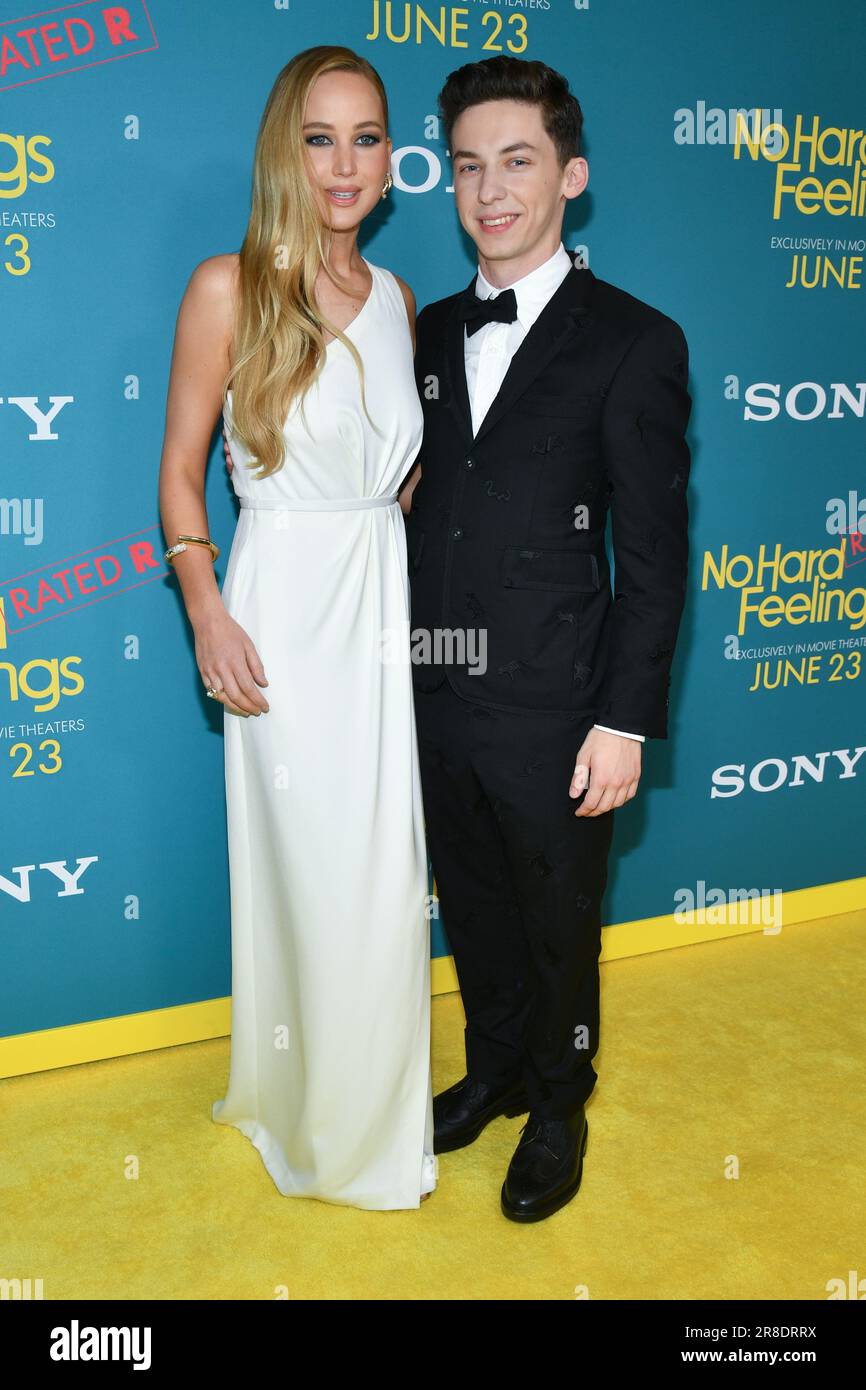Jennifer Lawrence e Andrew Feldman partecipano alla prima "No Hard ...