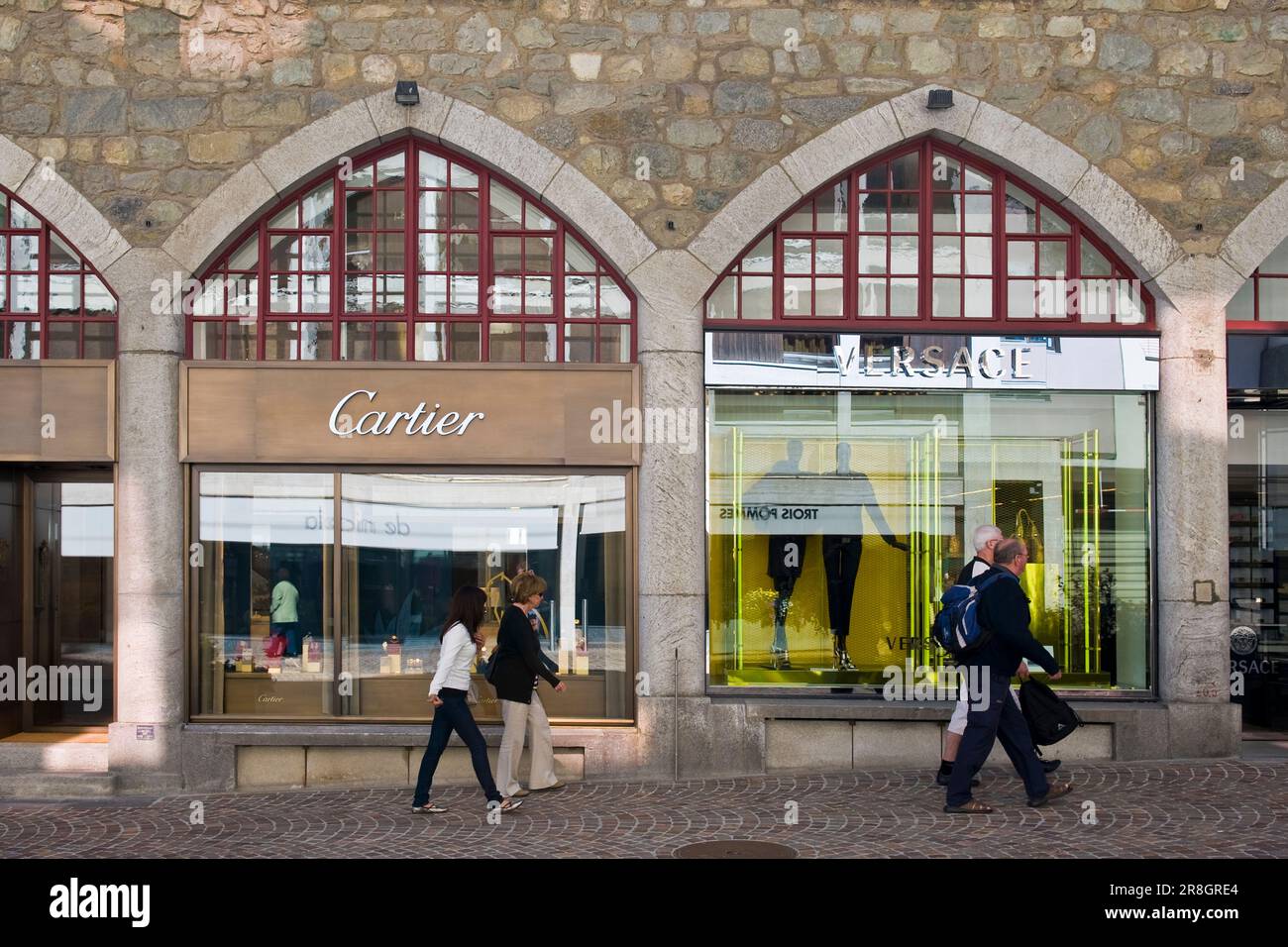 St moritz shopping immagini e fotografie stock ad alta risoluzione - Alamy