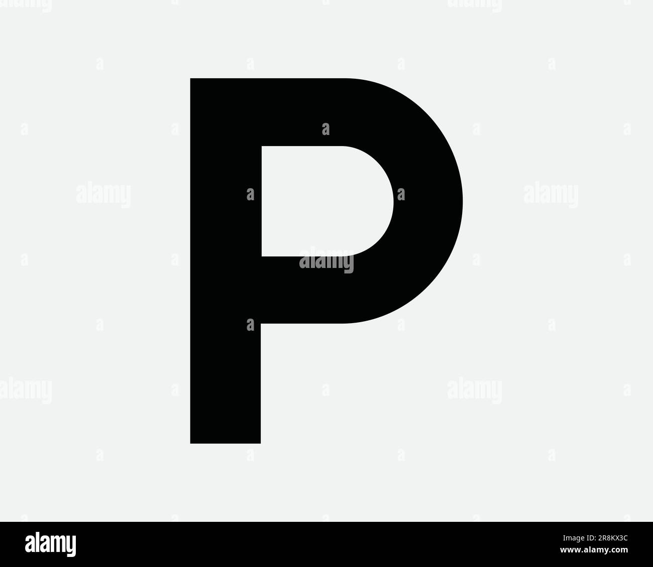 Simbolo di parcheggio. Park P Info informazioni etichetta strada ...