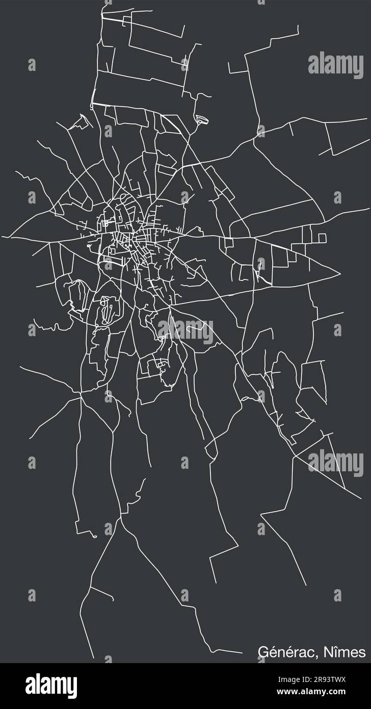 Symbol of nimes Foto e Immagini Stock in Bianco e Nero - Alamy