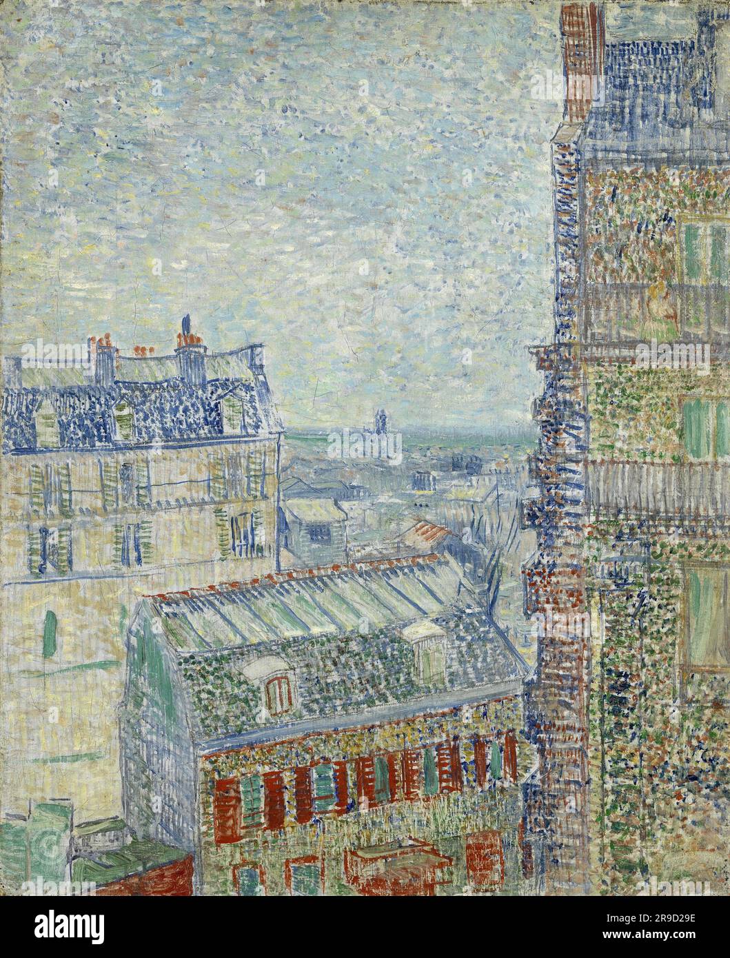 Vincent van gogh view paris immagini e fotografie stock ad alta ...