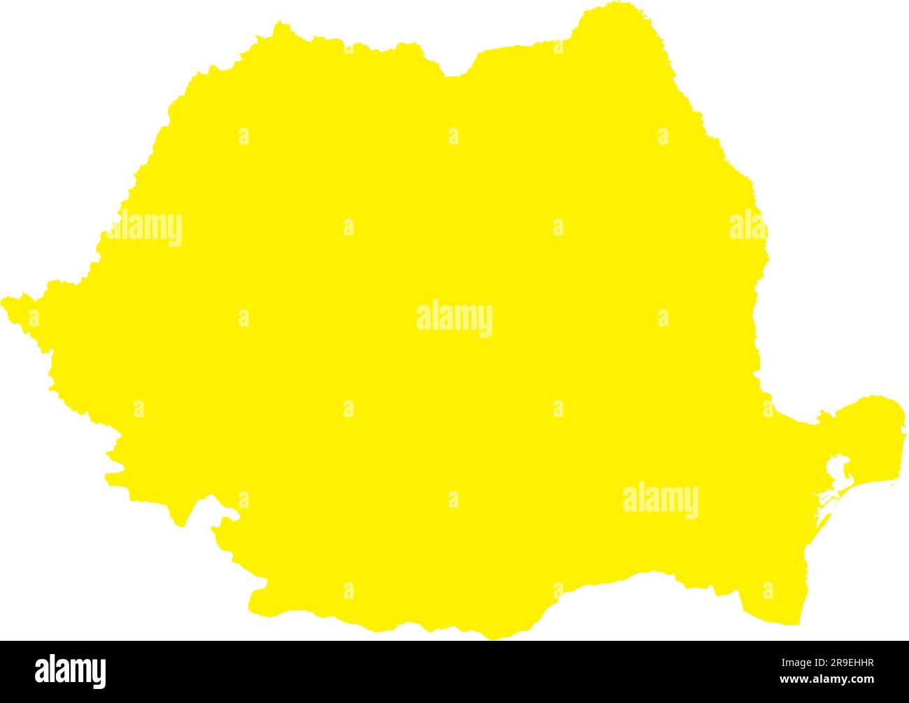 Mappa turistica della romania Immagini Vettoriali Stock - Alamy