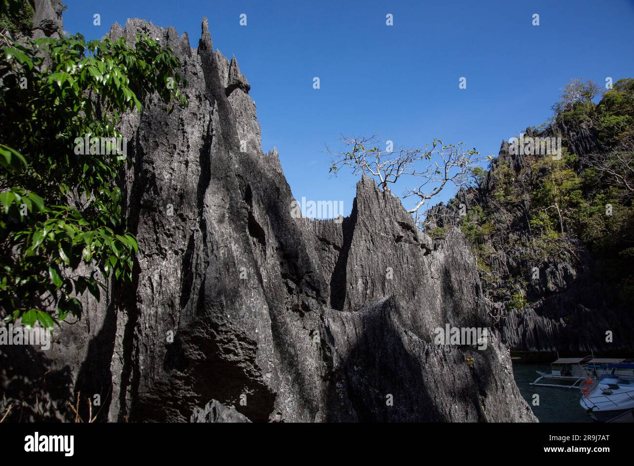 Banul beach in coron palawan immagini e fotografie stock ad alta ...