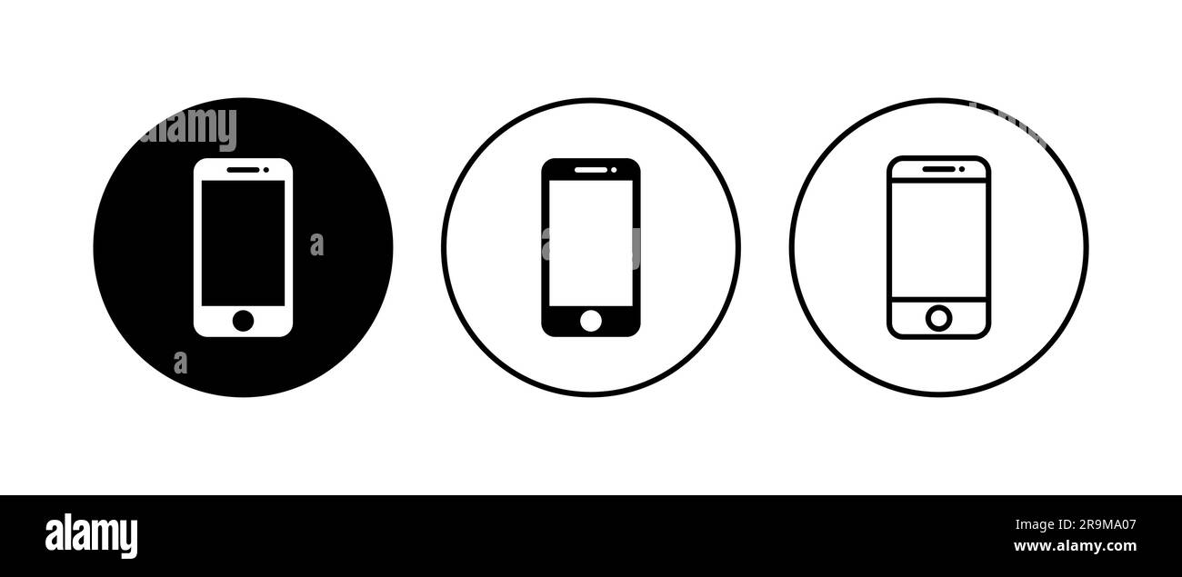 Simbolo telefono Foto e Immagini Stock in Bianco e Nero - Alamy