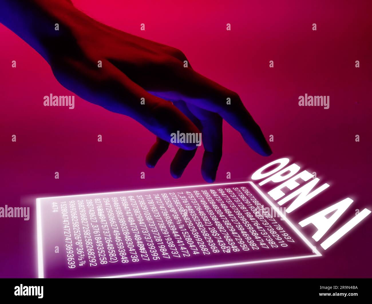 Sfondo intelligenza artificiale, google ai, Bard ai, open ai, chat gpt ...