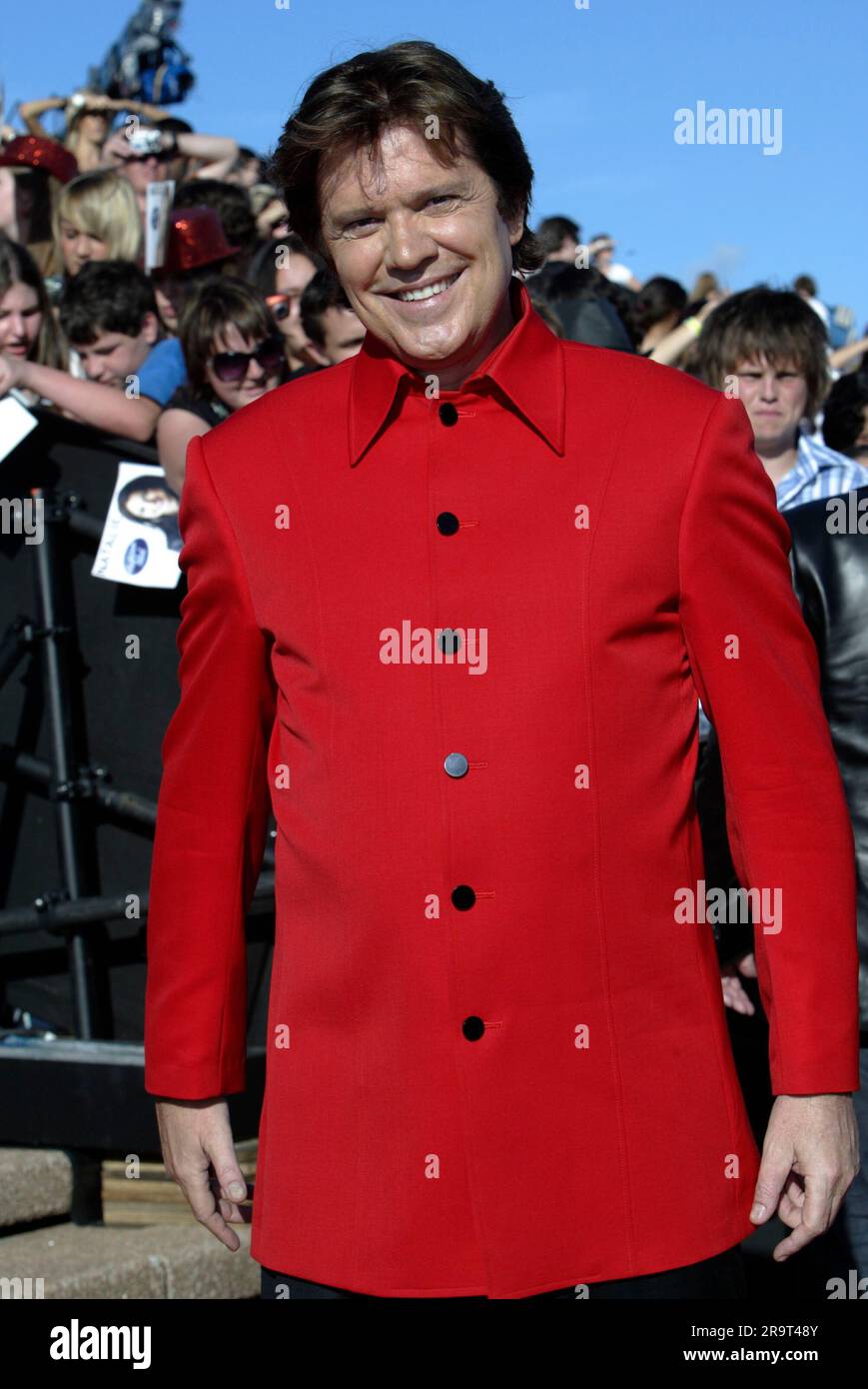 Mark Holden la Grand Final Australian Idol 2007 si è tenuta alla Sydney ...