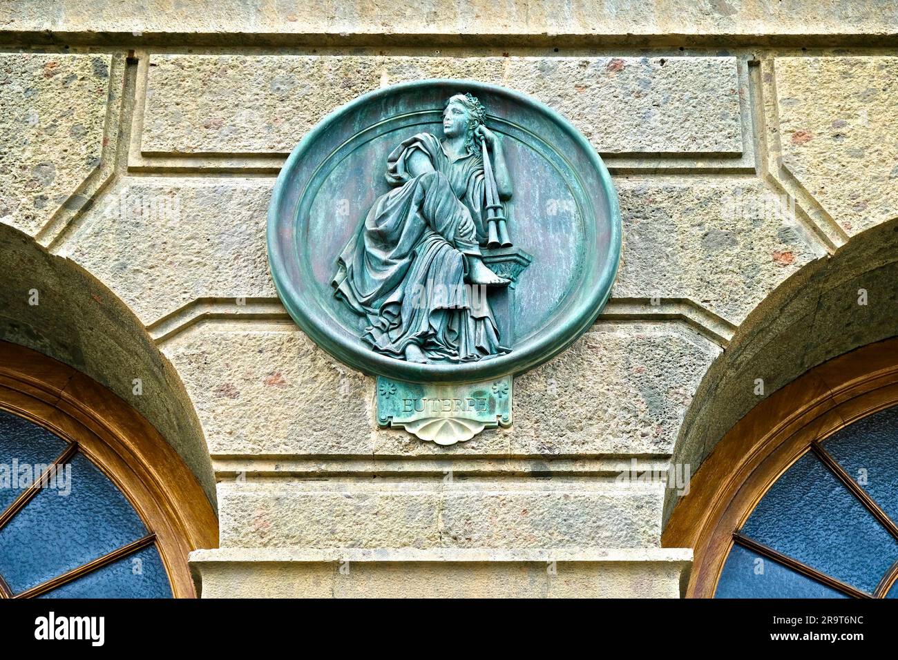 La musa greca della musica e della poesia immagini e fotografie stock ...