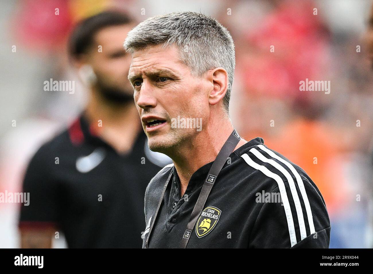 Ronan o'GARA di la Rochelle durante il campionato francese Top 14 rugby ...