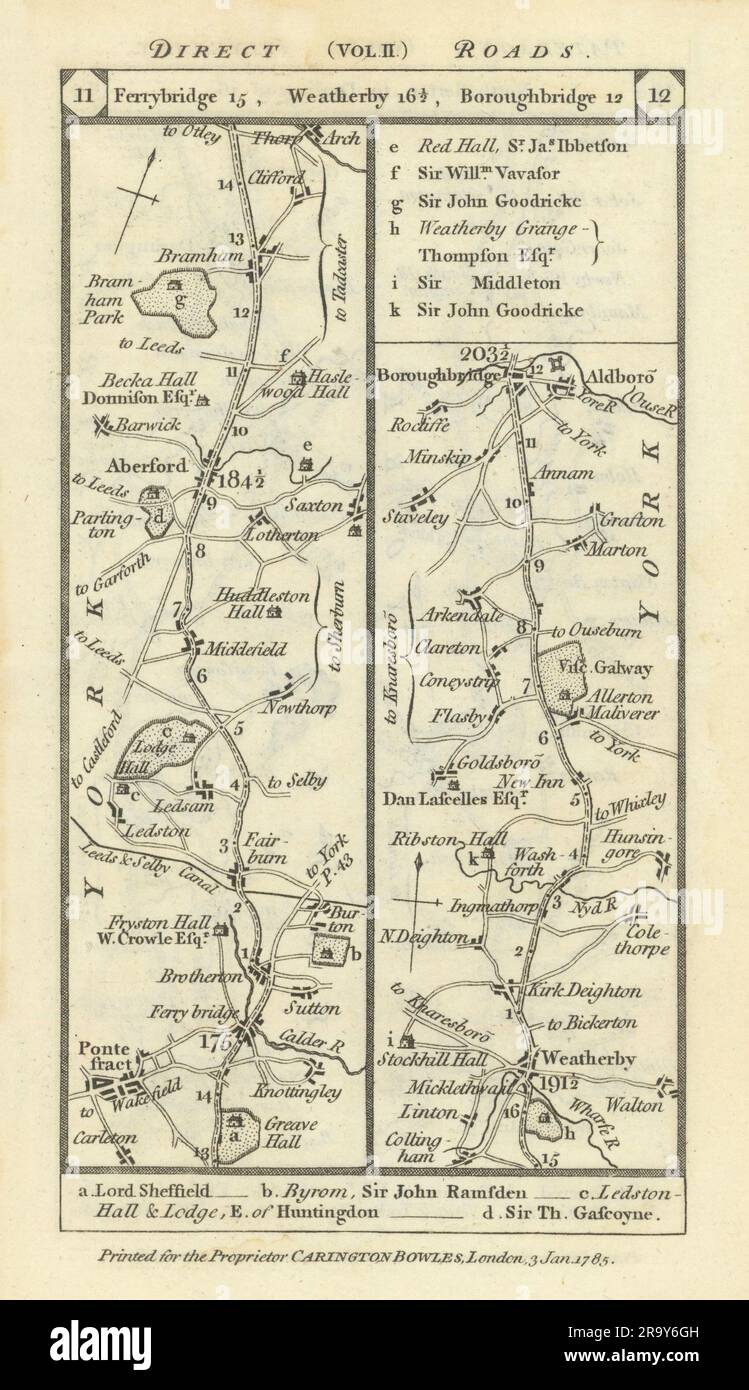 Mappa di boroughbridge immagini e fotografie stock ad alta risoluzione ...