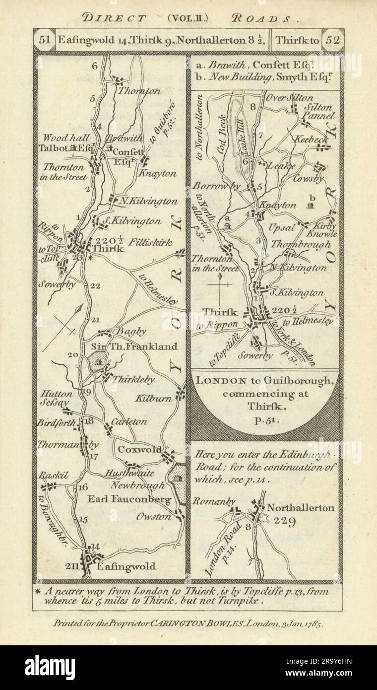 Mappa di northallerton immagini e fotografie stock ad alta risoluzione ...